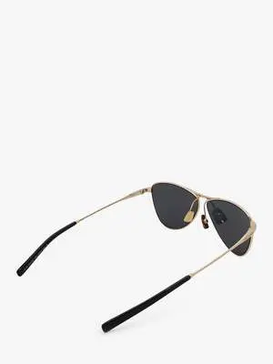 Saint Laurent Acetate Aviator Sunglasses