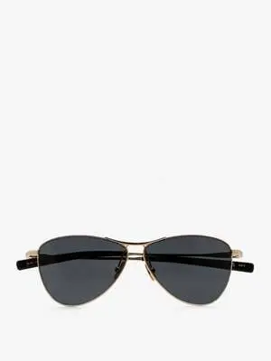 Saint Laurent SAINT LAURENT Acetate Aviator Sunglasses Multicolor