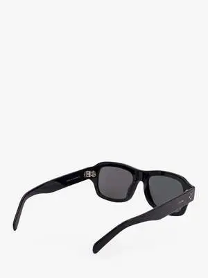 Celine Acetate Rectangular Sunglasses - Black