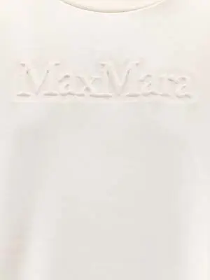 Max Mara Cotton And Silk Sweatshirt - Multicolor