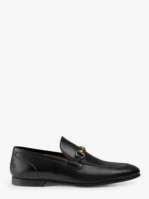 Gucci Jordaan Leather Loafers With Horsebit Detail - Multicolor