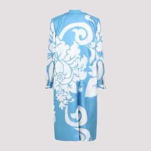 Etro Printed Silk Caban