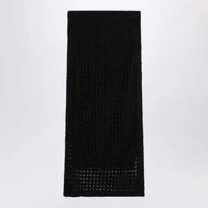 Max Mara Long Sheer Net Cotton Skirt