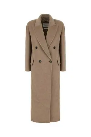 Max Mara Double Breasted Tailored Coat - Multicolor