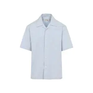 JIL SANDER Cotton Shirt - Blue