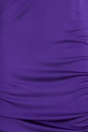 Versace Long Sleeve Ruched Dress