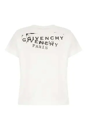 Givenchy Paris" Graphic T-shirt - Multicolor