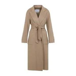 Max Mara Ribelle Camel Coat - Multicolor