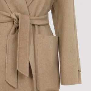 Max Mara Ribelle Camel Coat - Multicolor