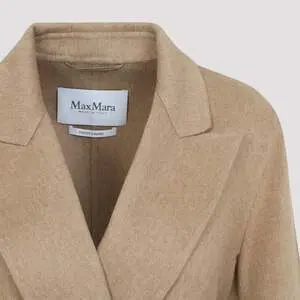 Max Mara Ribelle Camel Coat - Multicolor