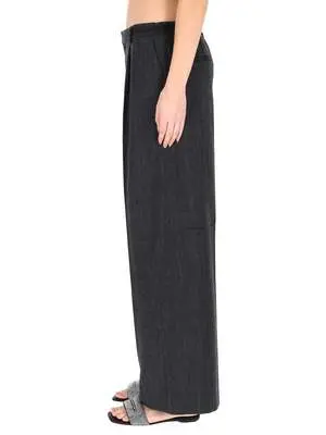 Alexander Wang Tailored Wool Pants - Multicolor