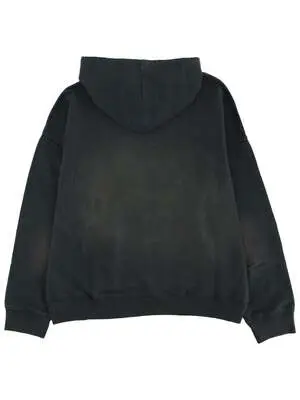 GOLDEN GOOSE Oversized Cotton Hoodie - Black