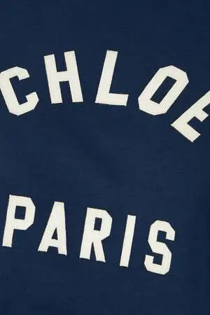 Chloé Crewneck Sweatshirt With Logo - Multicolor