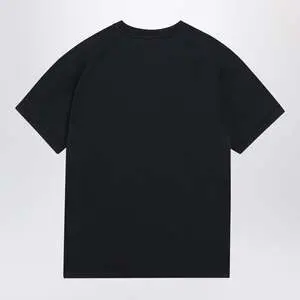 Stone Island Navy Cotton T-shirt With Slim Fit