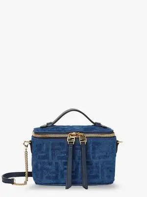 Fendi Vanity Ff Jacquard Fabric Crossbody Bag