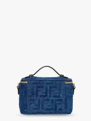 Fendi Vanity Ff Jacquard Fabric Crossbody Bag