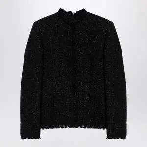 Givenchy Tweed And Lurex Jacket - Black