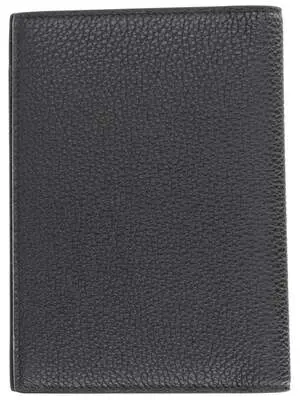 TOM FORD Passport Holder With Logo - Black