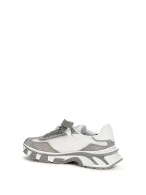 Dolce & Gabbana Leather And Mesh Sneakers