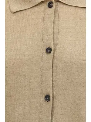 Max Mara Ribes Wool Cardigan - Cream