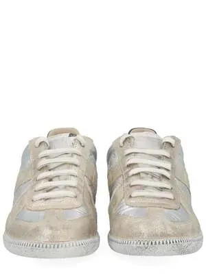 MAISON MARGIELA Iridescent Replica Sneakers - Silver