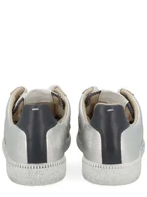 MAISON MARGIELA Iridescent Replica Sneakers - Silver