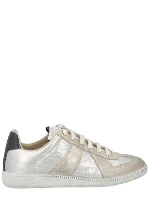 MAISON MARGIELA MAISON MARGIELA Iridescent Replica Sneakers Silver