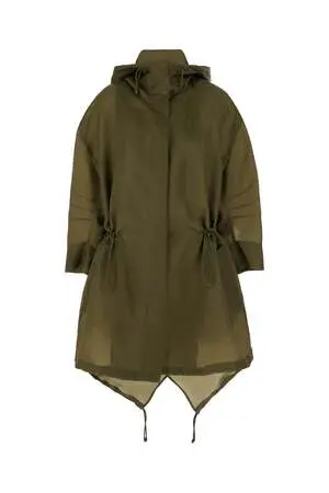 Max Mara Drawstring Hooded Jacket - Multicolor
