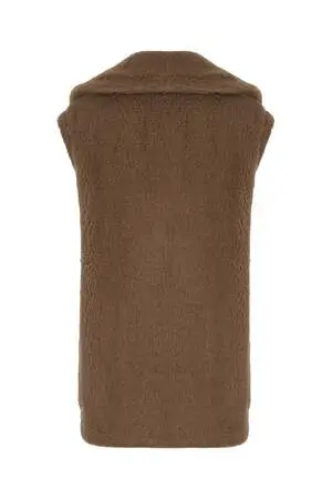 Max Mara Sleeveless Coat - Multicolor