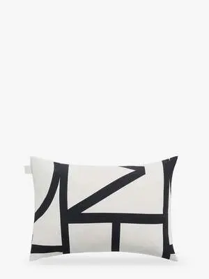 TOTEME Padded Pillow With All-over Monogram Print - Multicolor
