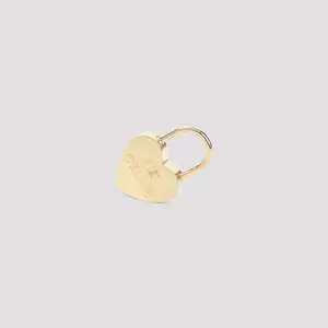 Celine Gold Brass Padlock - Silver