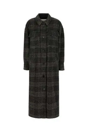 Isabel Marant Étoile ISABEL MARANT ETOILE Checked Coat Multicolor