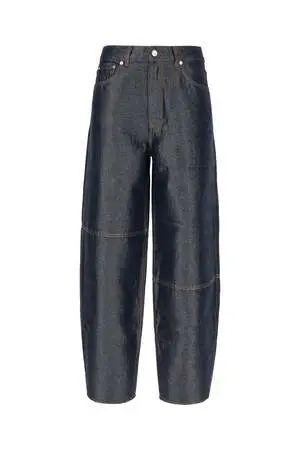 GANNI Wide Leg Jeans - Multicolor