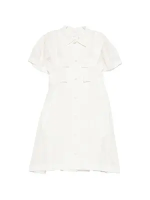 Sacai Wool Suiting Dress - Multicolor