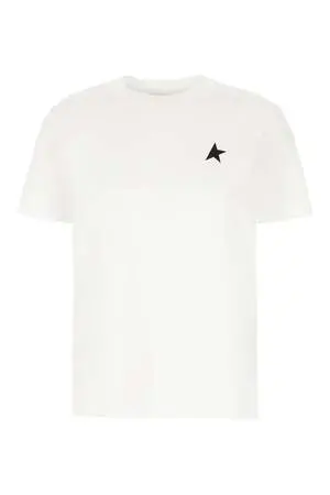 GOLDEN GOOSE T-shirt With Star Detail - Multicolor