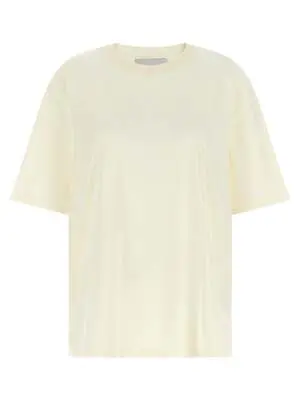 AMI Paris Heavy Cotton T-shirt With Embossed Logo