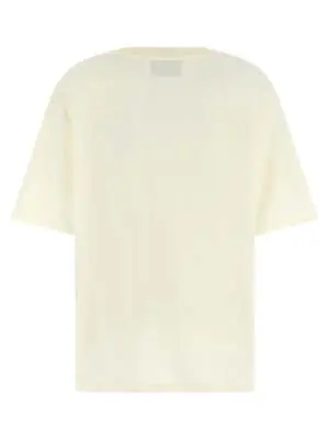 AMI Paris Heavy Cotton T-shirt With Embossed Logo