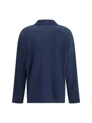 Max Mara Ribes Wool Cardigan - Blue