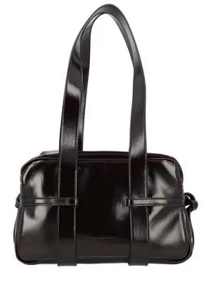 Dries Van Noten Medium Bowling Bag - Brown