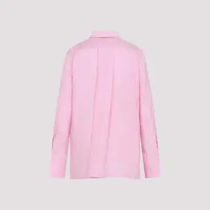 Carven Silk Shirt With Pleated Detailing