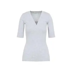 Brunello Cucinelli Ribbed V-neck T-shirt