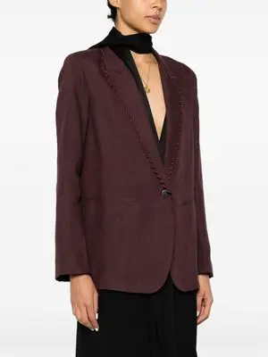 FORTE_FORTE Single-breasted Jacket - Multicolor