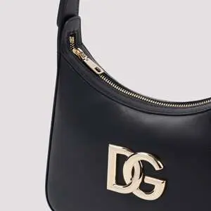 Dolce & Gabbana Leather Dg Shoulder Bag