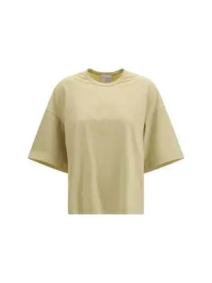 FORTE_FORTE Oversized Cotton Jersey T-shirt - Cream