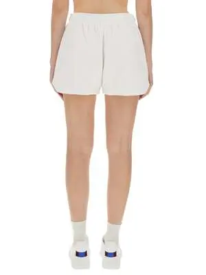Stella McCartney Logo Cotton Shorts