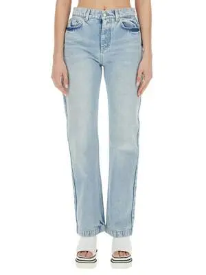 Stella McCartney Straight Leg Jeans - Blue