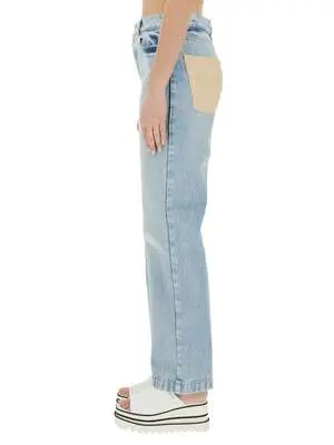 Stella McCartney Straight Leg Jeans - Blue