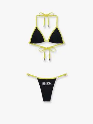 Attico Il Primo Bagno" Lycra Bikini - Multicolor