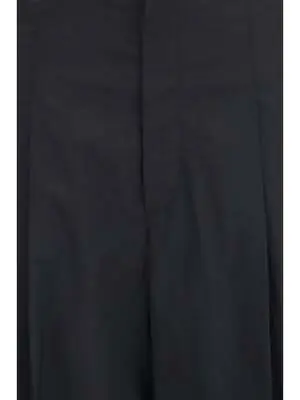 Brunello Cucinelli Tech Cotton Poplin Wide Leg Pants