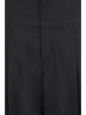 Brunello Cucinelli Tech Cotton Poplin Wide Leg Pants